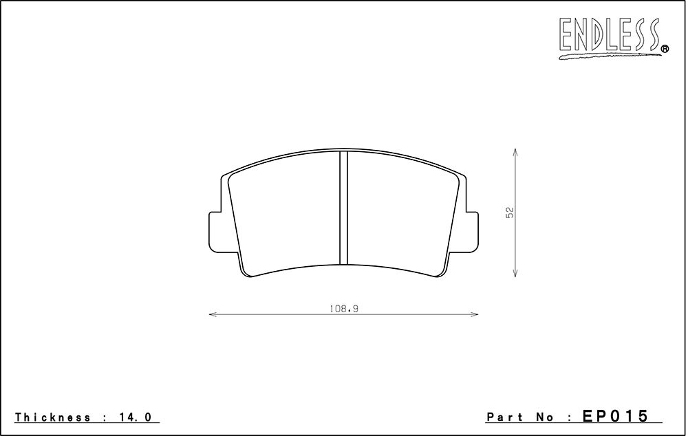 【未使用】ENDLESS エンドレス ブレーキパッド SSS フロント用 サバンナRX-7 SA22C S53.5～S55.10 100001～160000 EP015SS2の落札情報詳細 ...