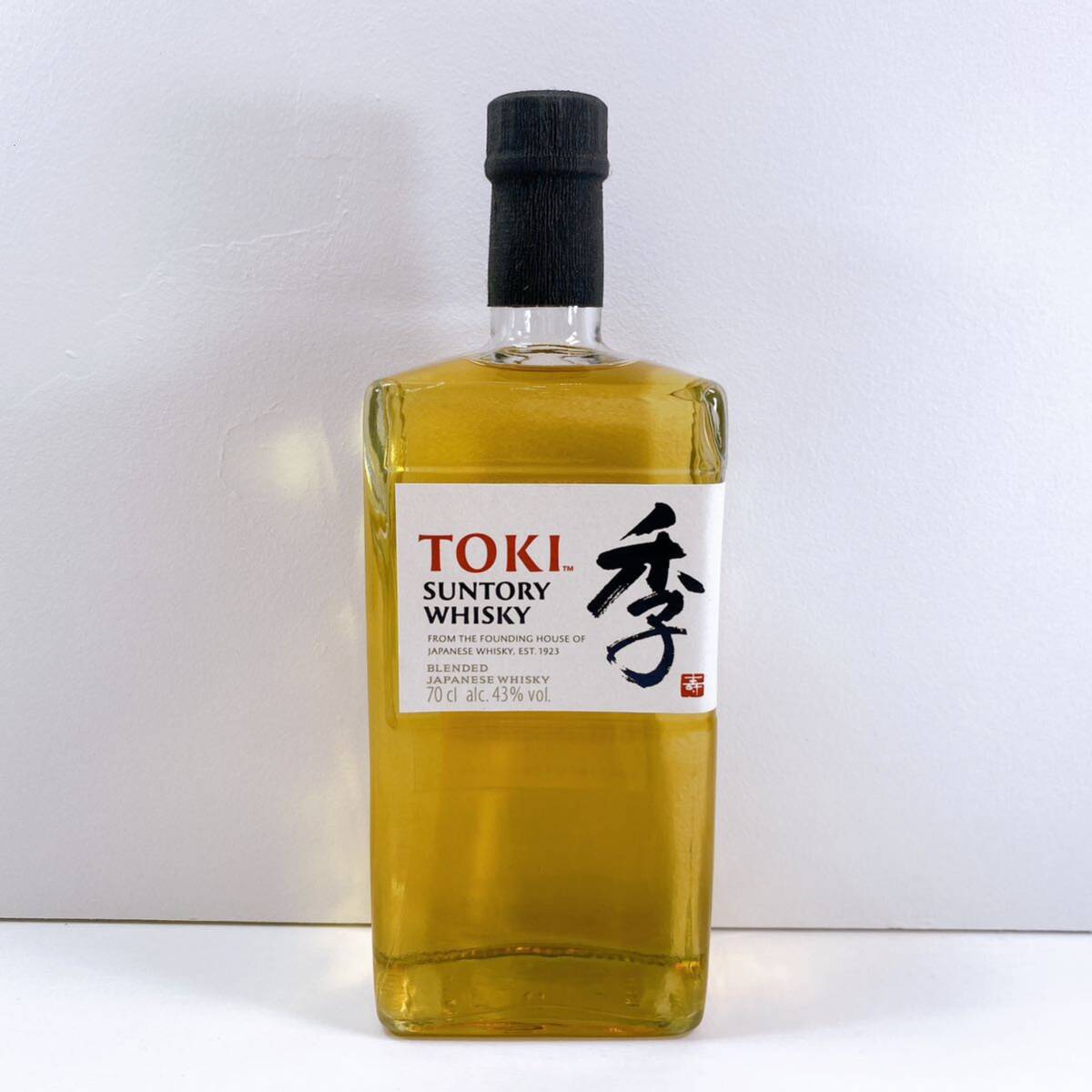 【目立った傷や汚れなし】119【未開栓】季 TOKI SUNTORY WHISKEY サントリー ウイスキー ブレンデッド ジャパニーズ ウイスキー 700ml 43% 古酒 アルコール 現状 ...