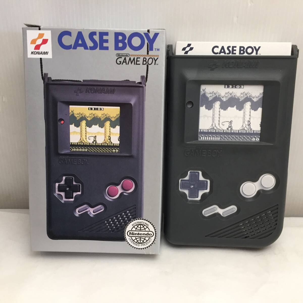 【未使用】T082001☆未使用品 海外版 CASE BOY ケースボーイ GAME BOY ゲームボーイ KONAMI 任天堂 ...