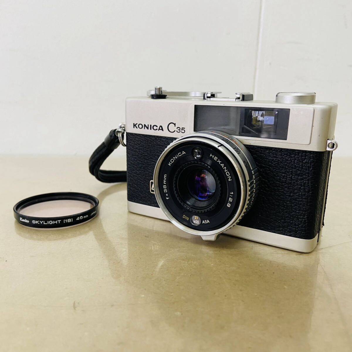 【やや傷や汚れあり】現状品 KONICA コニカ C35 FLASH MATIC HEXANON f=38mm 1:2.8 C575 60サイズ発送 の落札情報詳細 - Yahoo ...