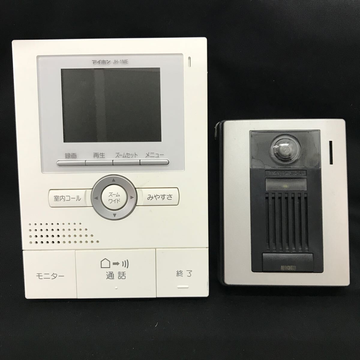 【やや傷や汚れあり】102 中古 ドアホン アイホン JH-1ME／JH-DA カメラ玄関 現状品 インターホン ホワイト テレビドアホン 稼働品の落札情報詳細 - Yahoo!オークション ...