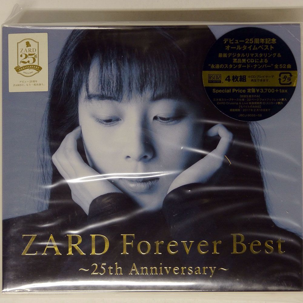 【やや傷や汚れあり】ZARD/ZARD FOREVER BEST?25TH ANNIVERSARY?/ビーイング JBCJ9055 CDの落札情報詳細 - Yahoo!オークション落札価格検索 ...
