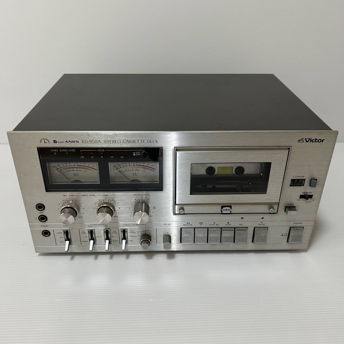 【やや傷や汚れあり】Victol ビクター KD-95SA STEREO CASSETTE DECK ステレオカセットデッキの落札情報詳細 ...