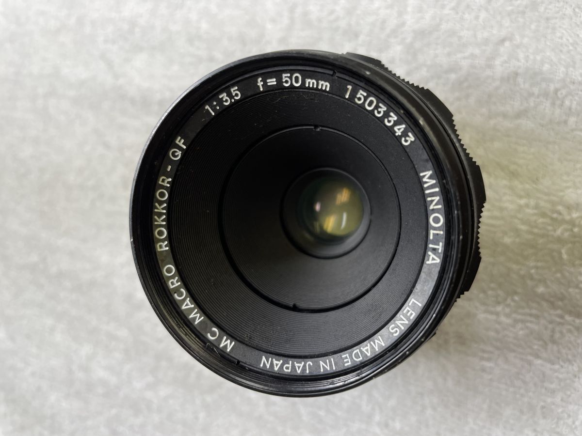 【目立った傷や汚れなし】MC MACRO ROKKOR-QF 1:3.5 f=50mmの落札情報詳細 - Yahoo!オークション落札価格検索 オークフリー