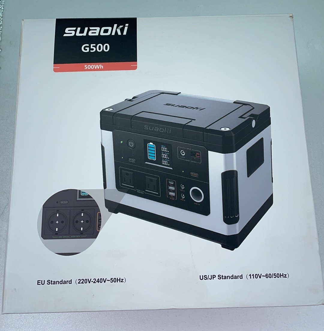 【未使用に近い】suaoki ジャンプスターター U17 大容量18000mAh 最大電流1000A 12V エンジンスターター 7.0L ...