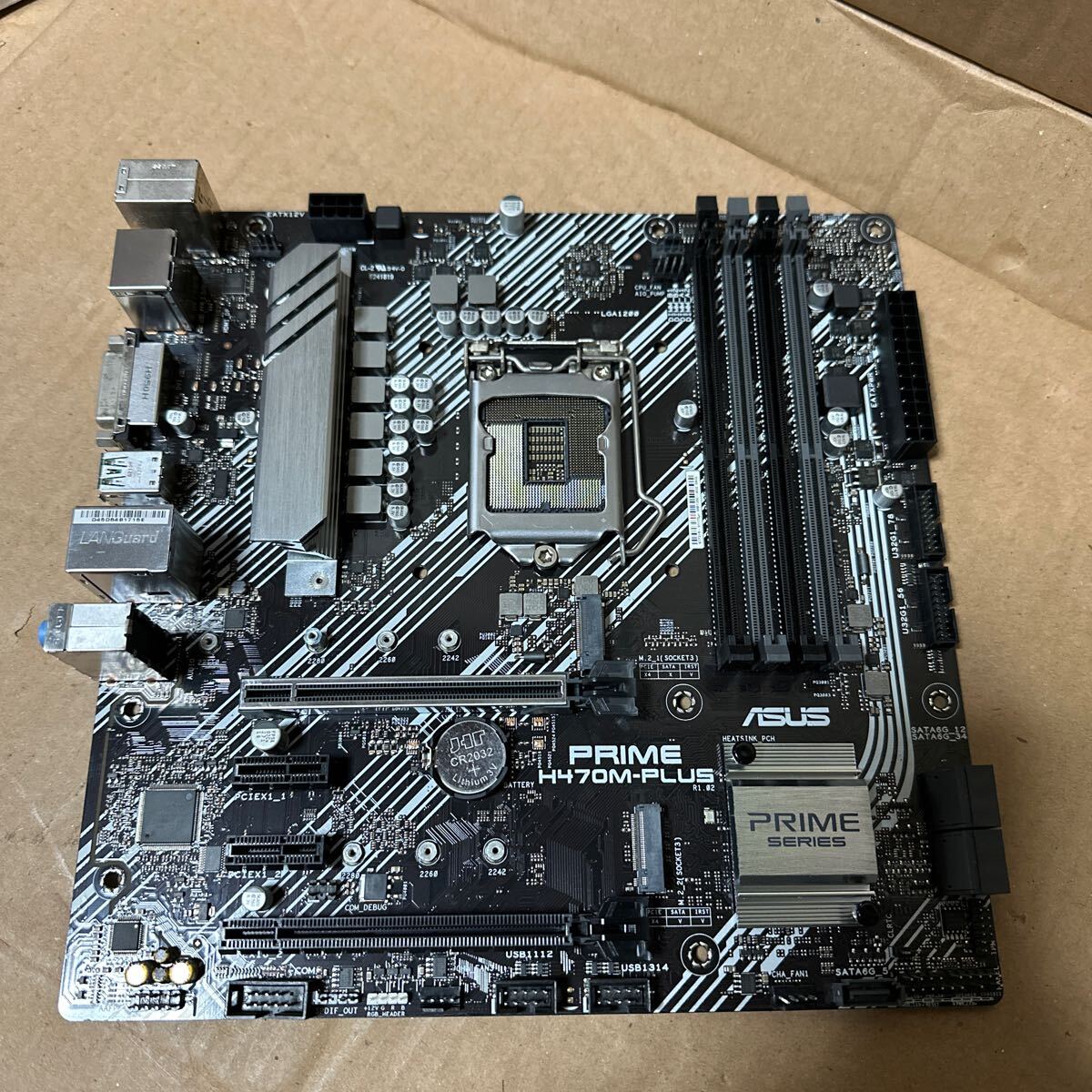 【傷や汚れあり】あ-7116）ASUS マザーボード PRIME H470M-PLUS 中古現状品 写真のみの落札情報詳細 - Yahoo!オークション落札価格検索 オークフリー