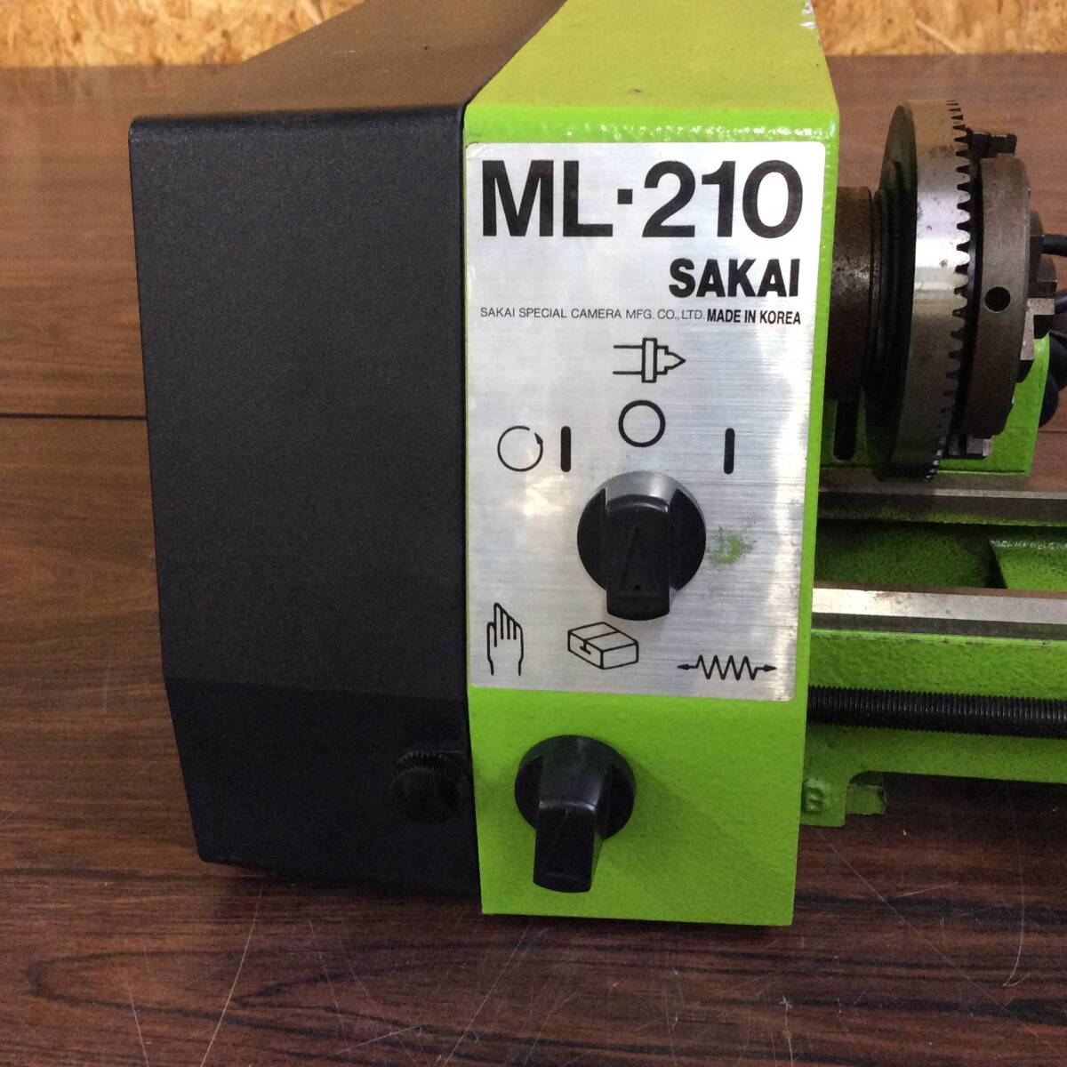 【傷や汚れあり】【TH-4794】中古品 sakai サカイ ミニ旋盤 ML-210の落札情報詳細 - Yahoo!オークション落札価格検索 オークフリー