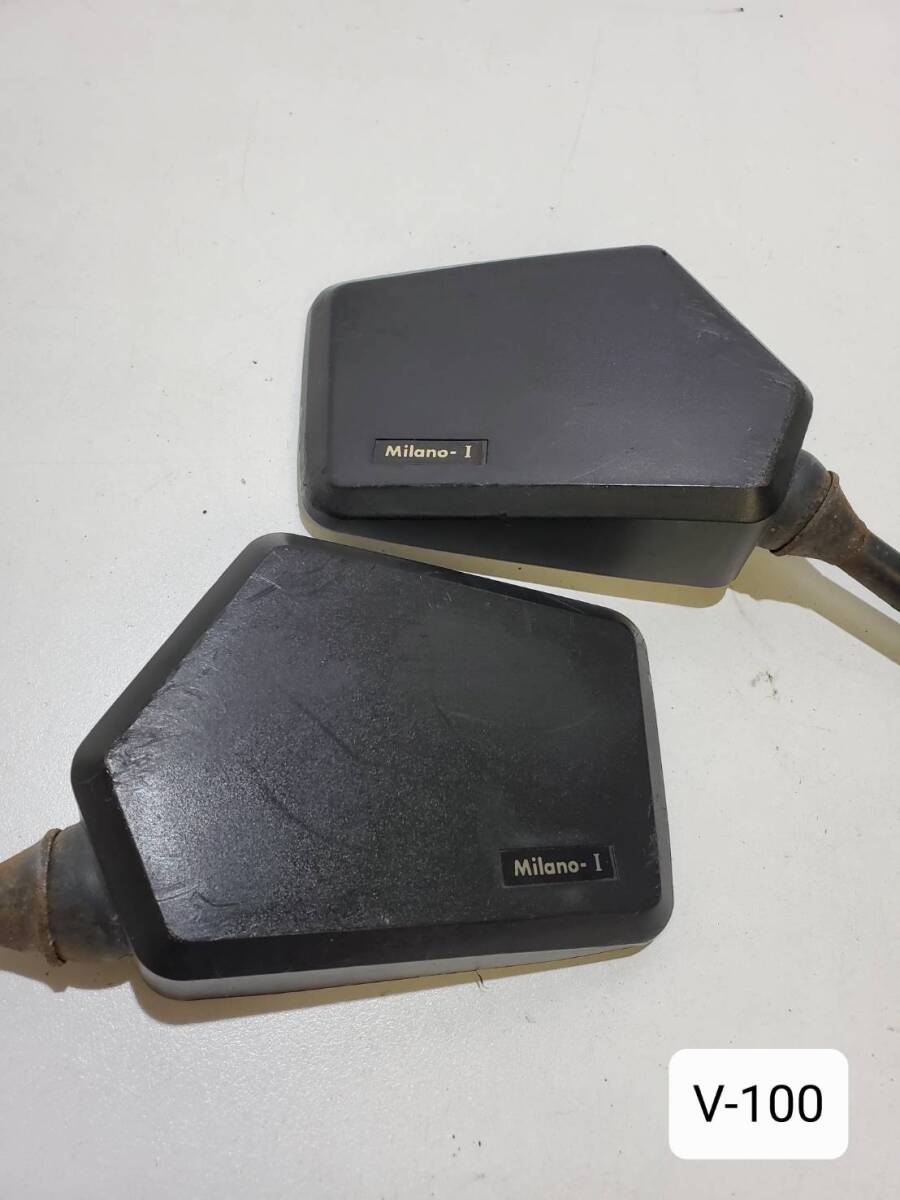 【やや傷や汚れあり】V-100.当時物 倉庫保管品 Milano-I ミラーセット 検)BEET マーシャル キジマ RPM イノウエ ...