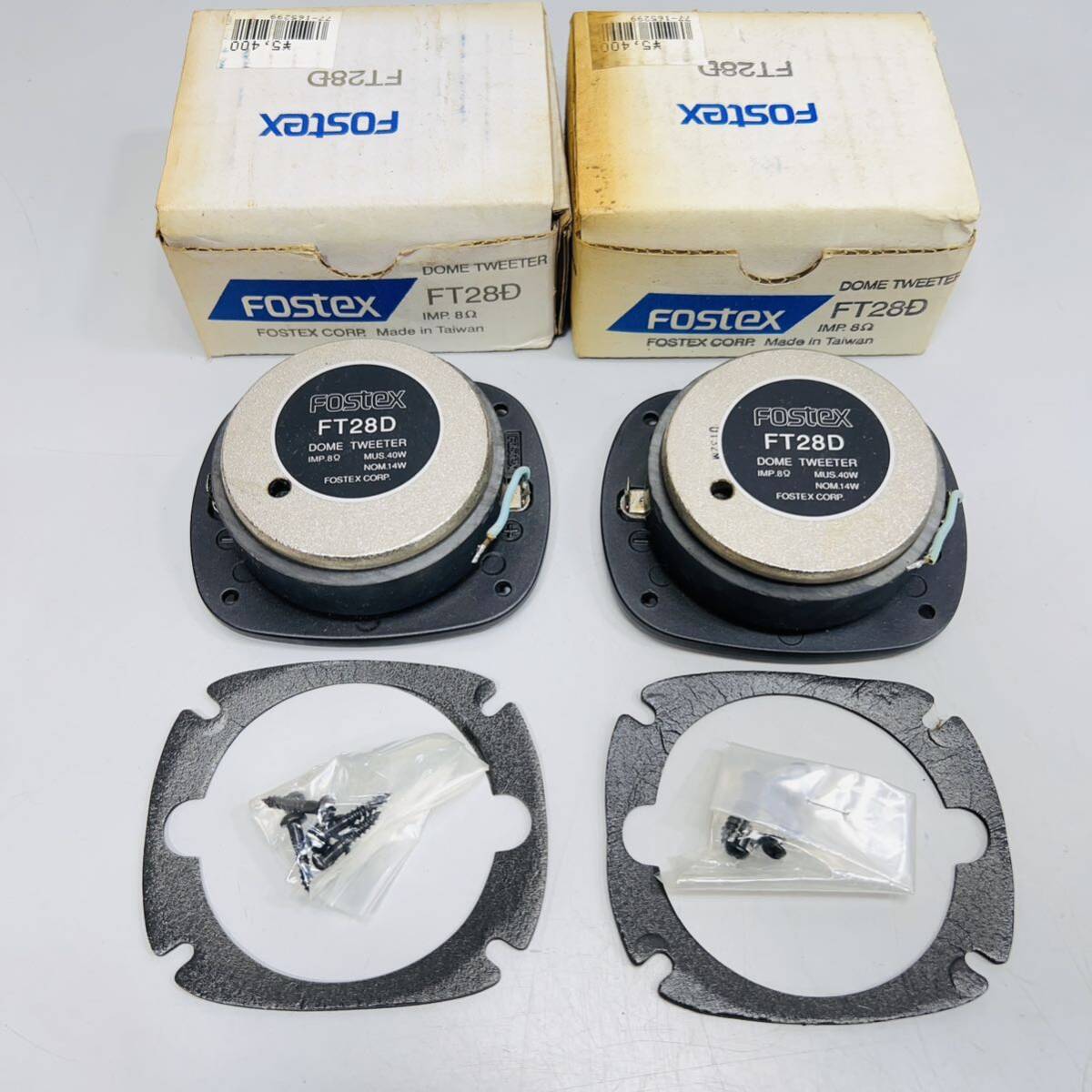 【目立った傷や汚れなし】【241018-46】FOSTEX FT28D ドームツィーター ペアの落札情報詳細 - Yahoo!オークション落札価格検索 オークフリー