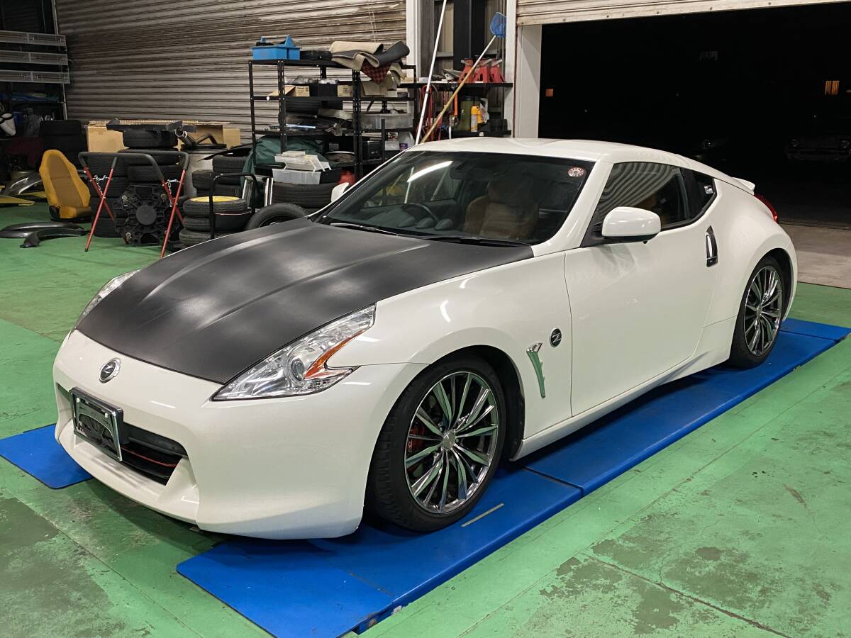 【走行距離 22,900 km】フェアレディ Z Z34 綺麗 ニスモ仕様 前期 カスタム車両 無事故車 IMPUL メーター 車高調 社外 エアークリーナー 検 Z33 後期 Z32 V36 ...