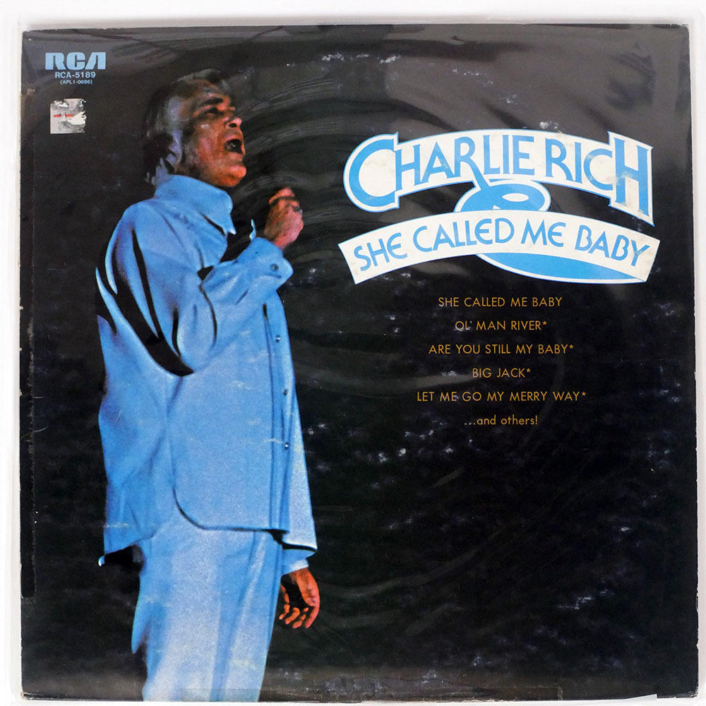 【やや傷や汚れあり】CHARLIE RICH/SHE CALLED ME BABY/RCA RCA5189 LPの落札情報詳細 - Yahoo ...