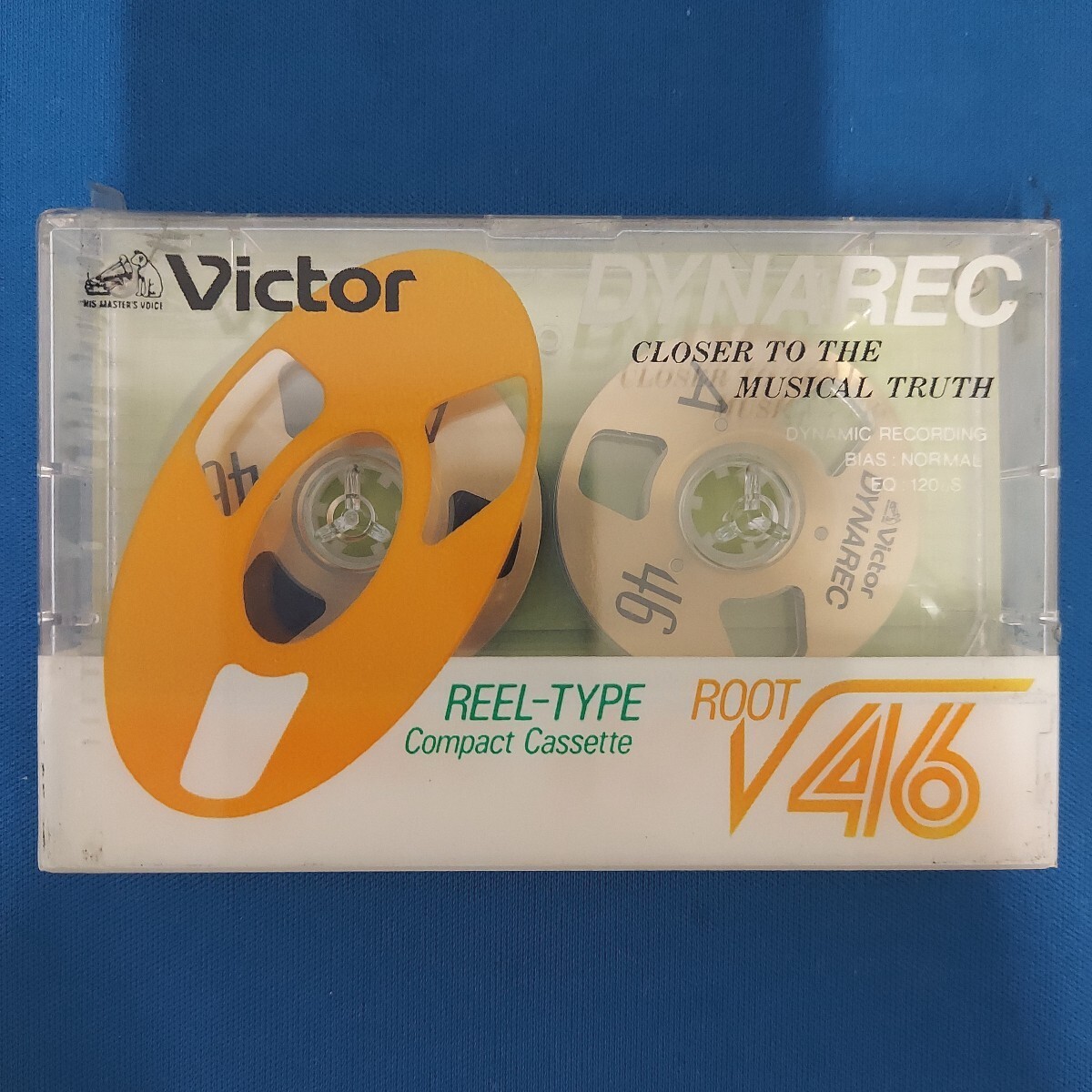 【未使用】④未開封 保管品victor/DYNAREC オープンリール型 カセットテープ ノーマルポジション ROOT√46 REEL-TYPE Made in japan DAR/46GD ...