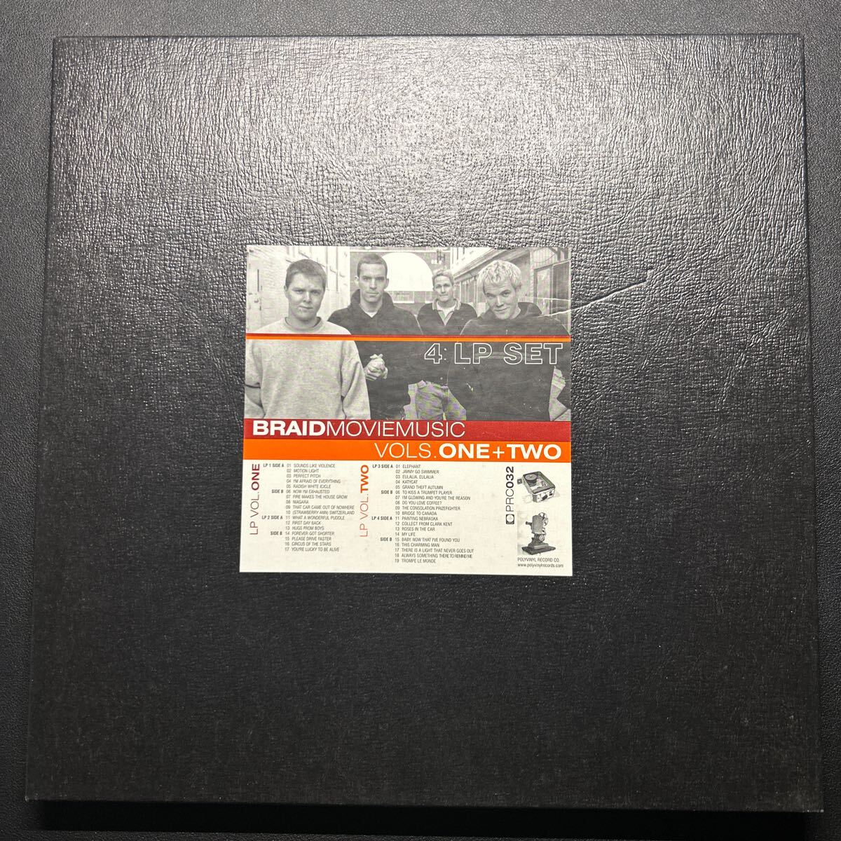 【傷や汚れあり】【US org盤】Braid/Movie Music, Vol. 1&Vol. 2 LP レコード ブレイド EMO エモ ...