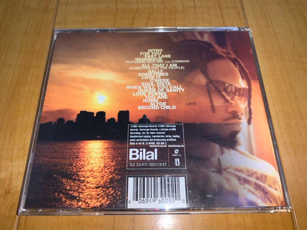 【目立った傷や汚れなし】【輸入盤CD】Bilal / ビラル / 1st Born Second / 1st ボーン・セカンドの落札情報詳細 - Yahoo!オークション落札価格検索 オークフリー