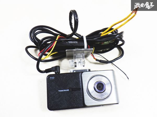 【やや傷や汚れあり】【保証付 動作OK】 THINKWARE X500 DASH CAM ドライブレコーダー DRIVE RECORDER ...