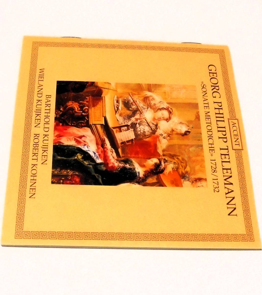 【やや傷や汚れあり】ACCENTバルトルド クイケン兄弟テレマン12のメトード ソナタ集コーネンWIELAND BARTHOLD ...