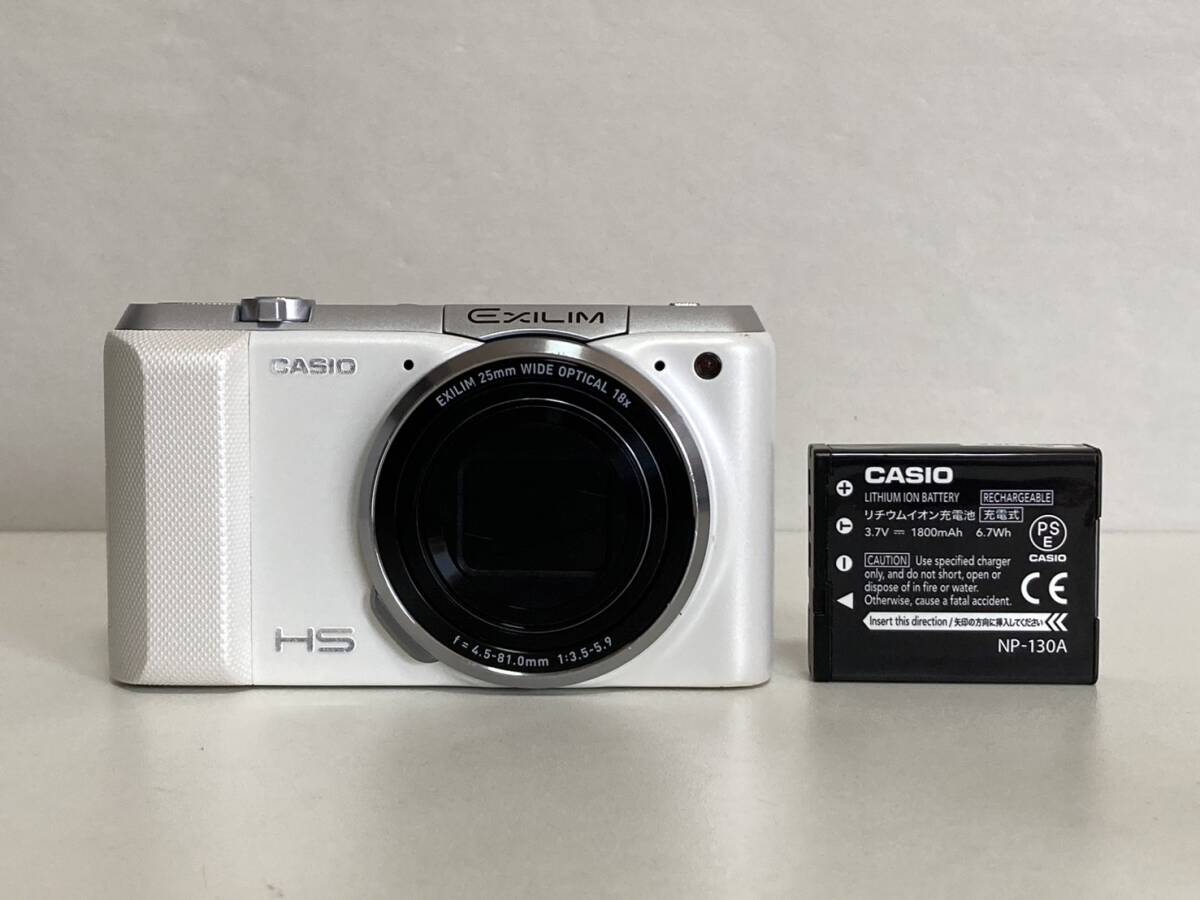 【目立った傷や汚れなし】【中古・現状品】通電・動作確認済 EX-FC150 ゴールド CASIO EXILIM デジカメ HIGH SPEED ...