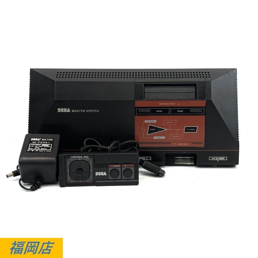 【傷や汚れあり】SEGA セガ MK-2000 MASTER SYSTEM マスターシステム カセット起動OK 動作/状態説明あり＊簡易検査品【福岡】の落札情報詳細 - Yahoo ...