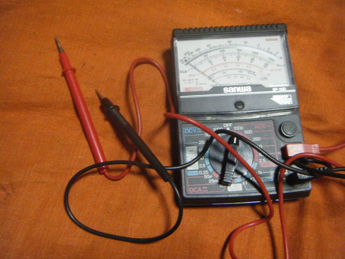 【やや傷や汚れあり】100円～【中古品】TMK（立川無線計器製作所）アナログテスター VF-5の落札情報詳細 - Yahoo!オークション落札価格検索 オークフリー