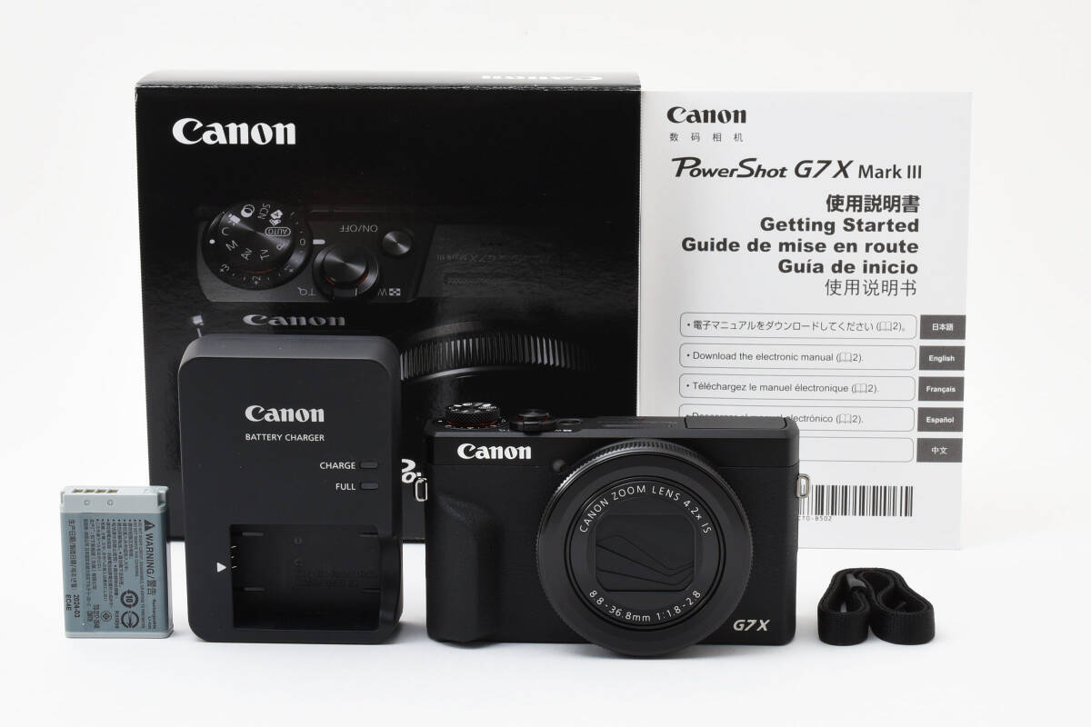 【未使用】【未使用・箱付】Canon PowerShot G7 X Mark III コンパクトデジタルカメラ Mark3 キャノンの落札情報詳細 - Yahoo!オークション落札価格検索 ...