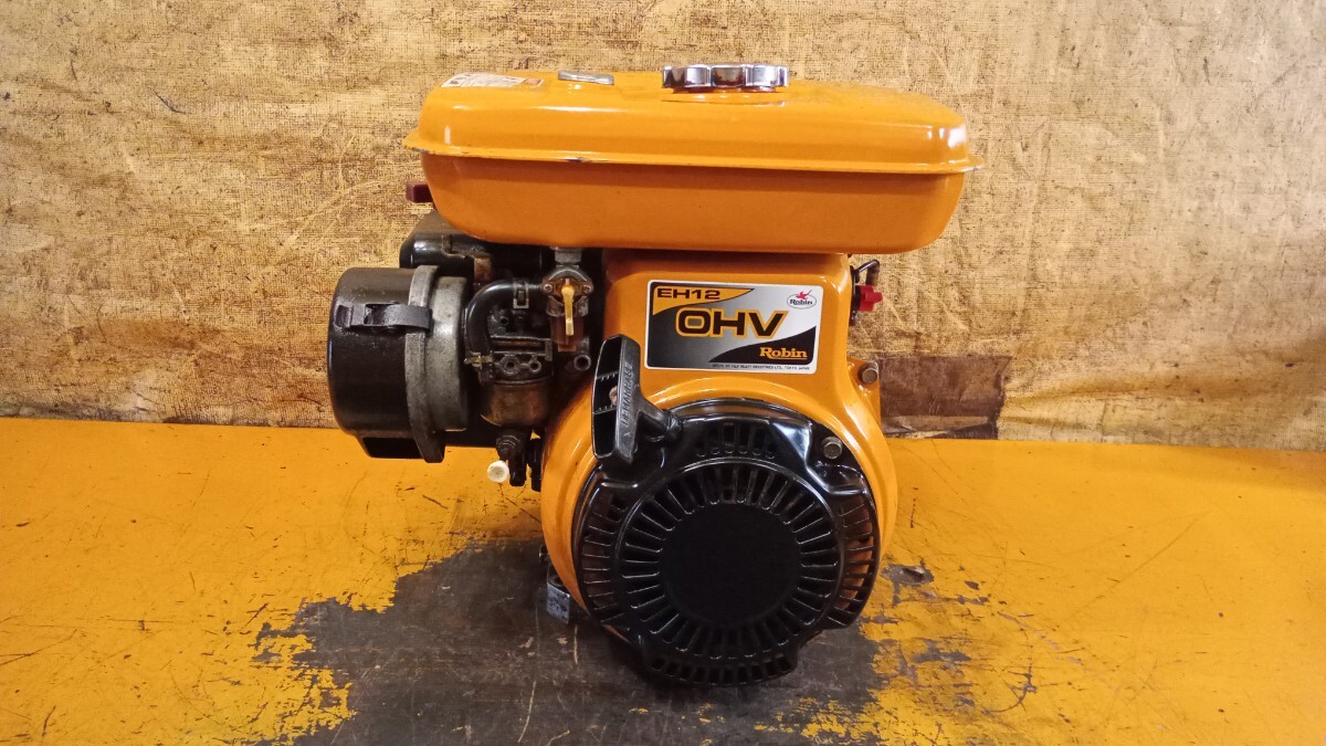 【全体的に状態が悪い】ガソリンエンジン ロビン Robin EH12 プーリー欠品 燃料タンク凹み有り 点火プラグから火花は出ます 商品説明欄を必ず最後までご覧くださいの落札情報詳細 ...