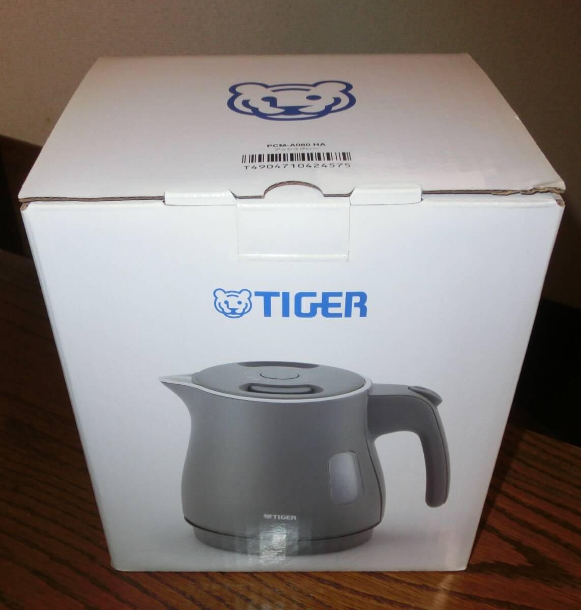 【未使用】未使用新品 タイガー 電気ケトル わく子 PCM-A080 HA アッシュグレー Tigerの落札情報詳細 - Yahoo!オークション落札価格検索 オークフリー