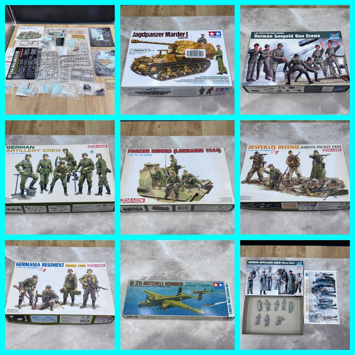 【全体的に状態が悪い】1214A《不揃いです》トランペッター 1/35 / タミヤ 1/700 ウォーターラインシリーズ / ドラゴン 軍隊 クルー/ タミヤ マーダーⅠ他の落札情報詳細 ...