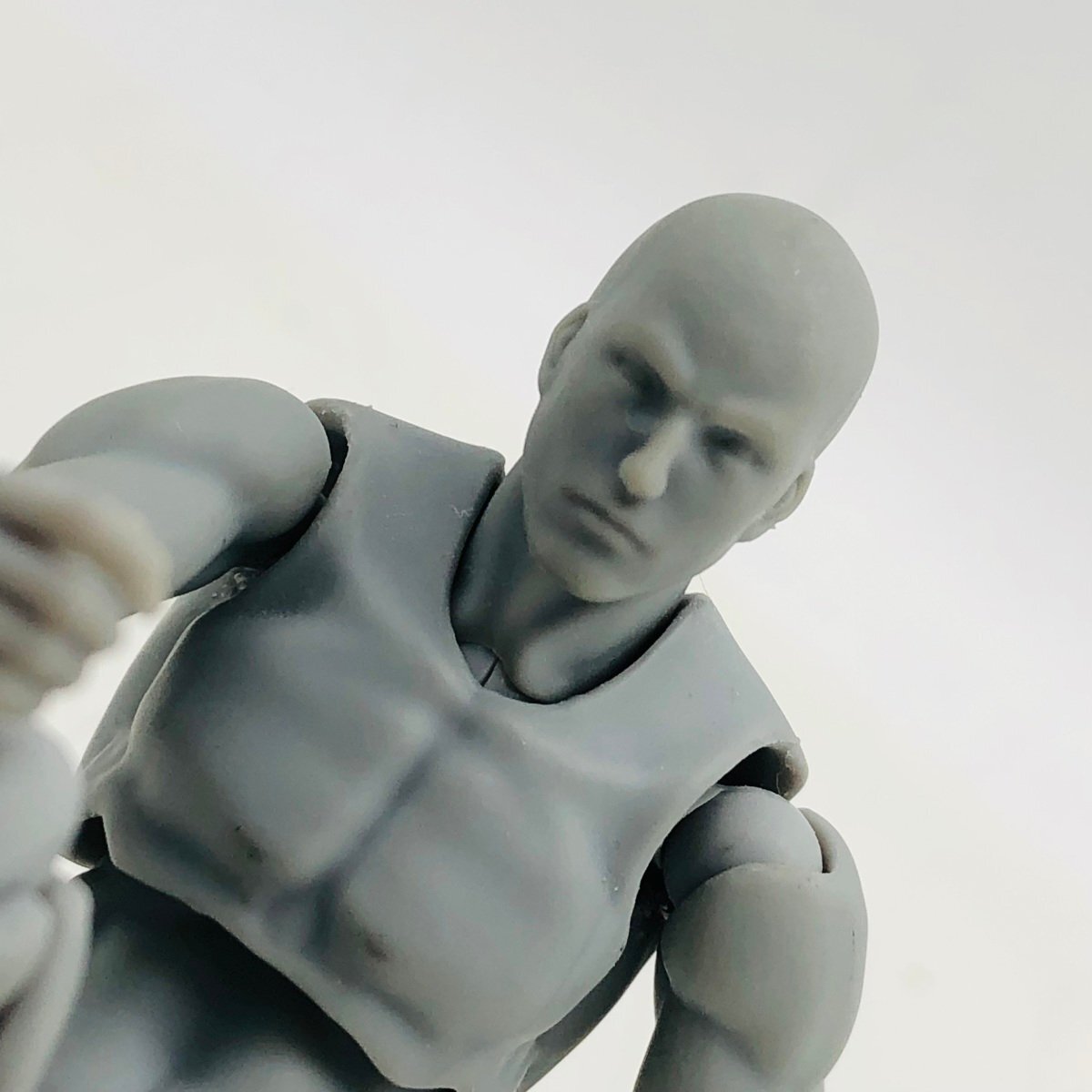【やや傷や汚れあり】中古品 マックスファクトリー figma 03 ♂ archetype next:he gray color ver ...
