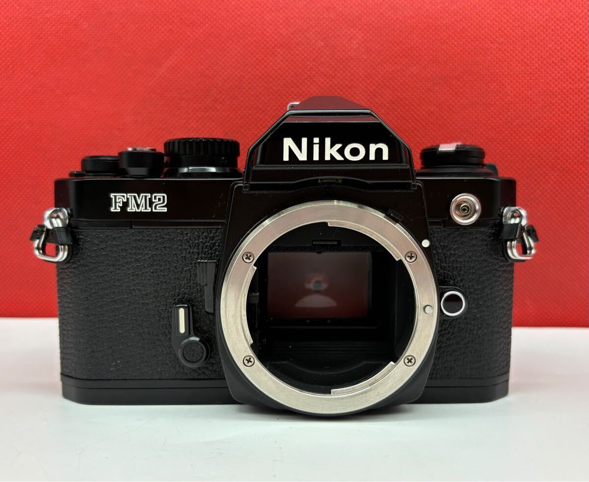 【やや傷や汚れあり】# Nikon FM2N FM2 N BLACK ブラック フィルムカメラ 一眼レフカメラ ボディ シャッター、露出計OK 動作確認済 MF-16 ニコンの落札情報詳細 ...