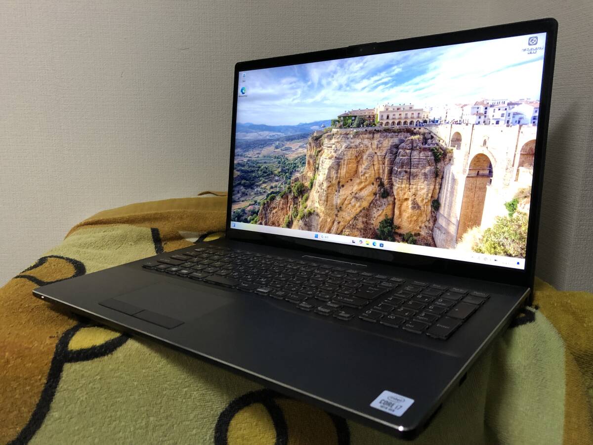 【やや傷や汚れあり】17.3型大画面 新品メモリ32GB 新品SSD1TB+HDD1TB 計2TB NH90/E2 Core i7 Blu ...