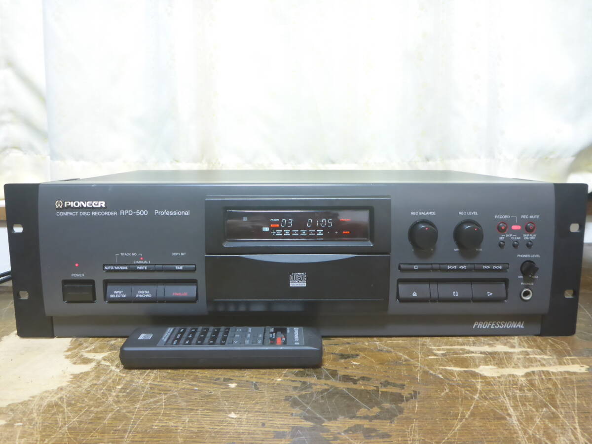 【目立った傷や汚れなし】★☆極美品★☆PIONEER RPD-500 CDレコーダーの落札情報詳細 - Yahoo!オークション落札価格検索 オークフリー