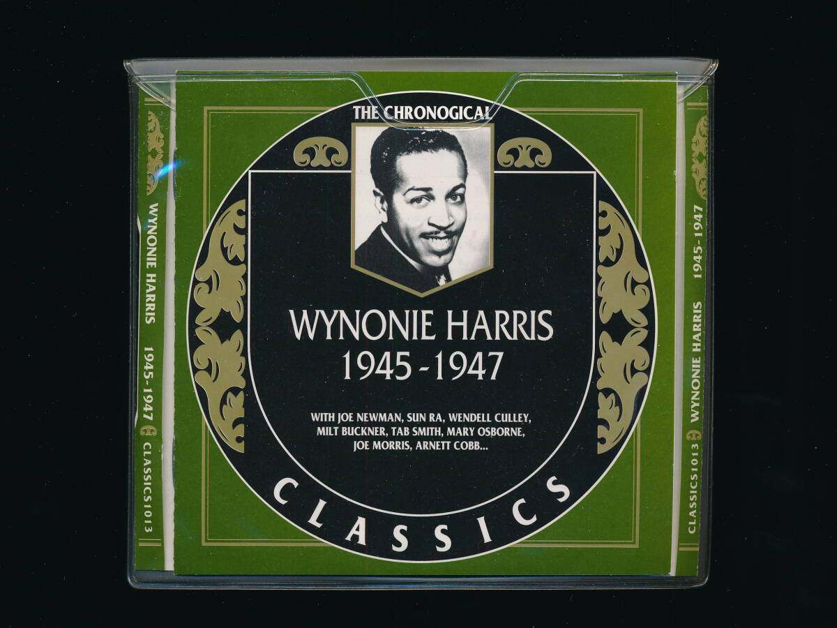 【やや傷や汚れあり】☆THE CHRONOGICAL WYNONIE HARRIS 1945-1947☆1998年輸入盤☆CLASSICS ...