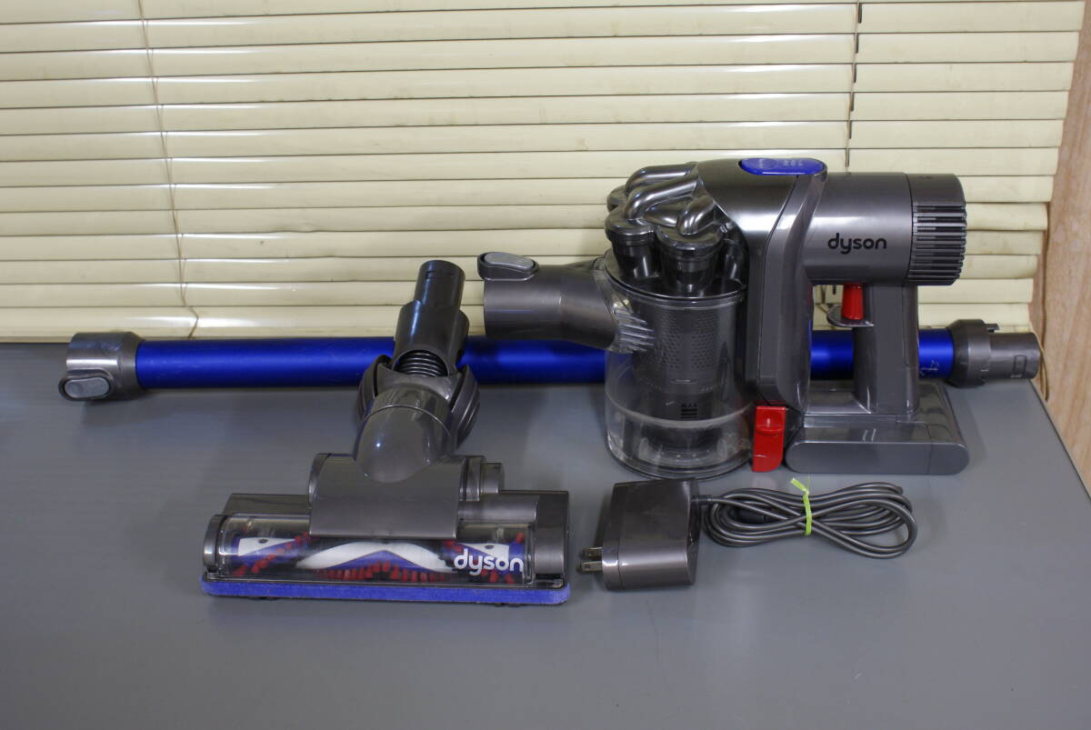 【傷や汚れあり】dyson Digital Slim DC45 Motorhead DC45MH コードレスクリーナー バッテリー社外品 動作 ...