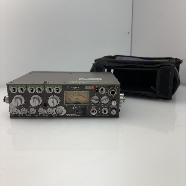 【目立った傷や汚れなし】J2-1132【通電確認済み】SIGMA / SS-302 Soundly シグマ ポータブル ミキサー MIXER ...