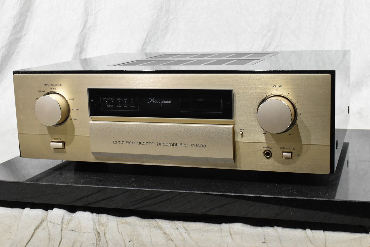 【やや傷や汚れあり】【送料無料!!】Accuphase C-2800 アキュフェーズ ステレオプリアンプの落札情報詳細 - Yahoo!オークション落札価格検索 オークフリー