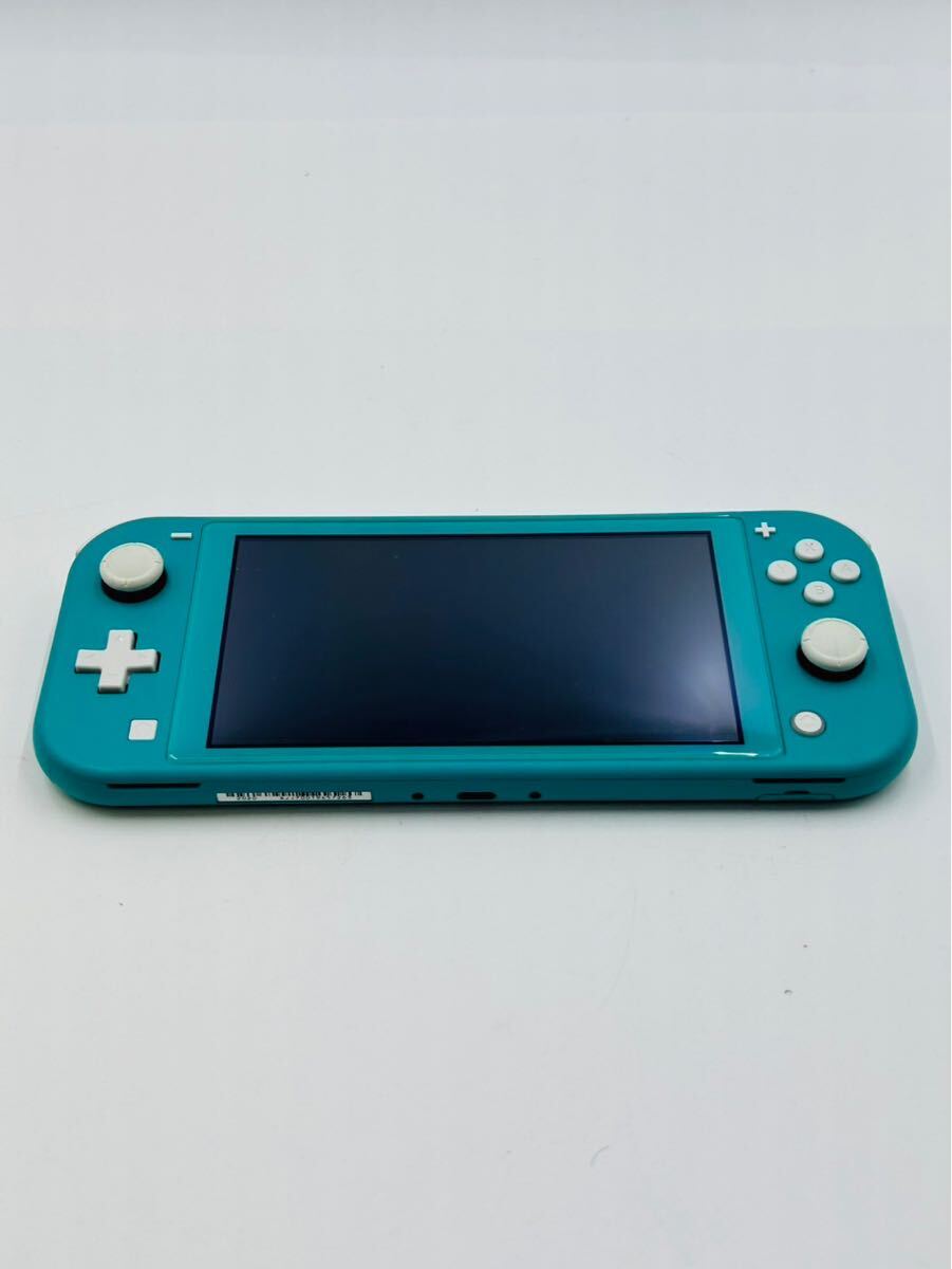 【目立った傷や汚れなし】 Nintendo 任天堂 Switch LITE スイッチ ライト HDH-001 ターコイズ ACアダプター ...