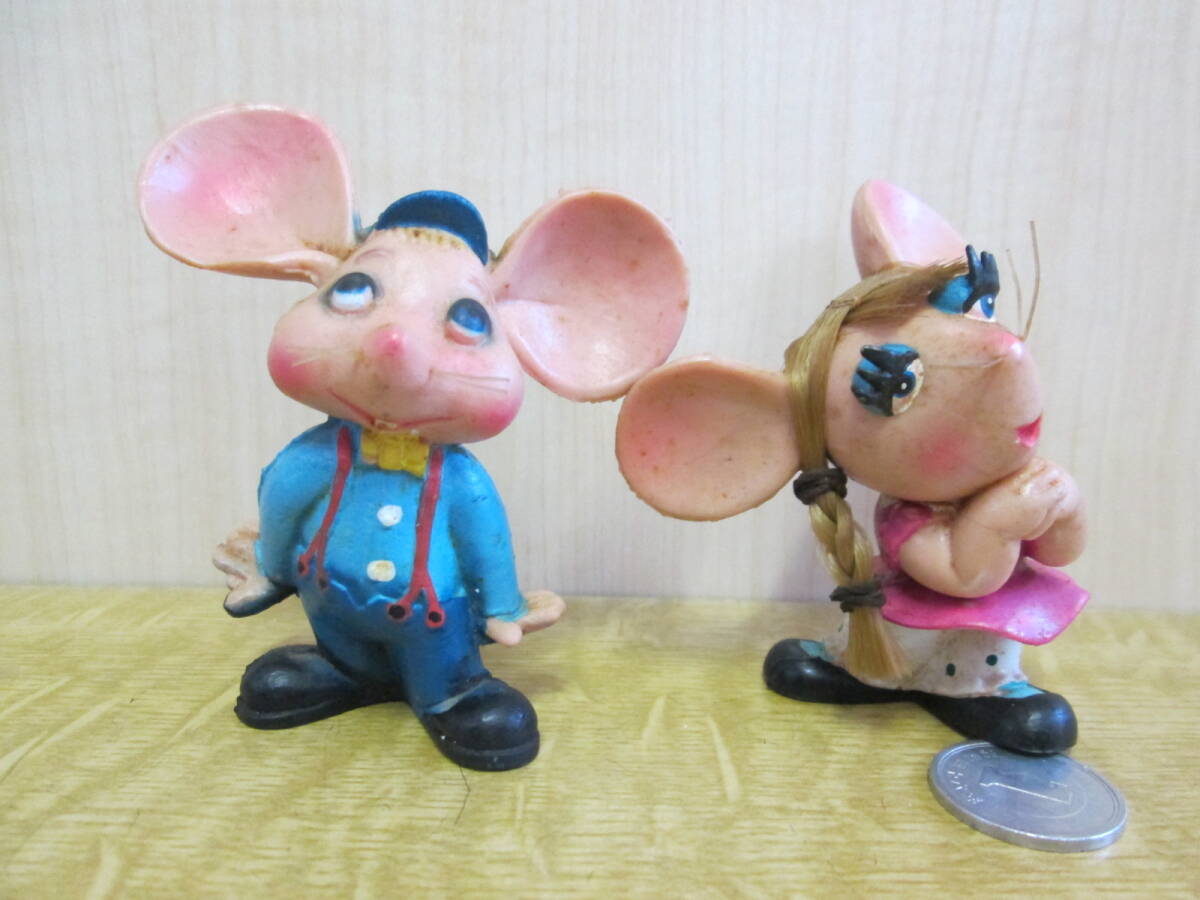 【傷や汚れあり】 Topo Gigio★トッポ・ジージョ ロージー MARIA PEREGO/マリア・ペレーゴ PVC？/硬いゴム素材 現状品 ...