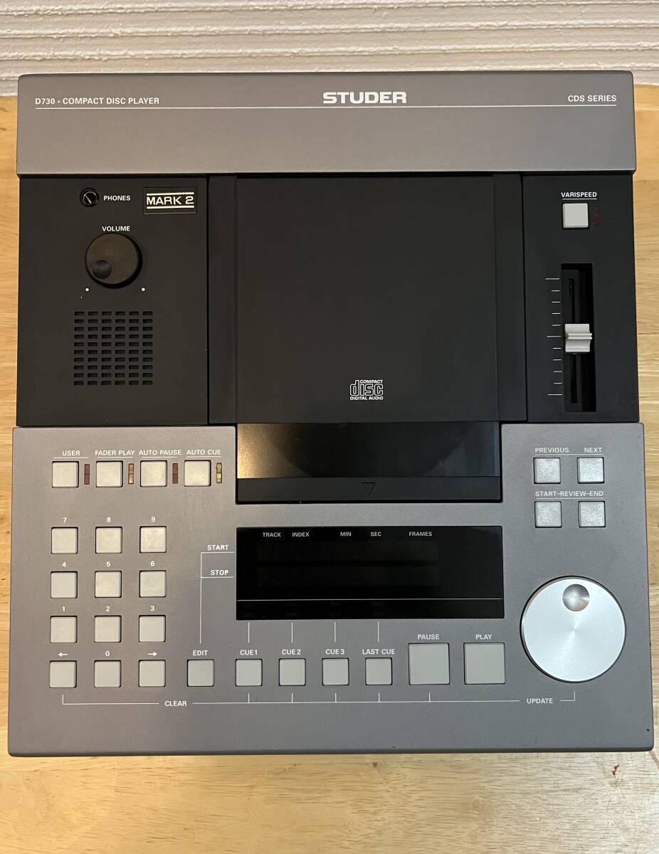 【やや傷や汚れあり】【美品完動品】STUDER D730 Mark2の落札情報詳細 - Yahoo!オークション落札価格検索 オークフリー