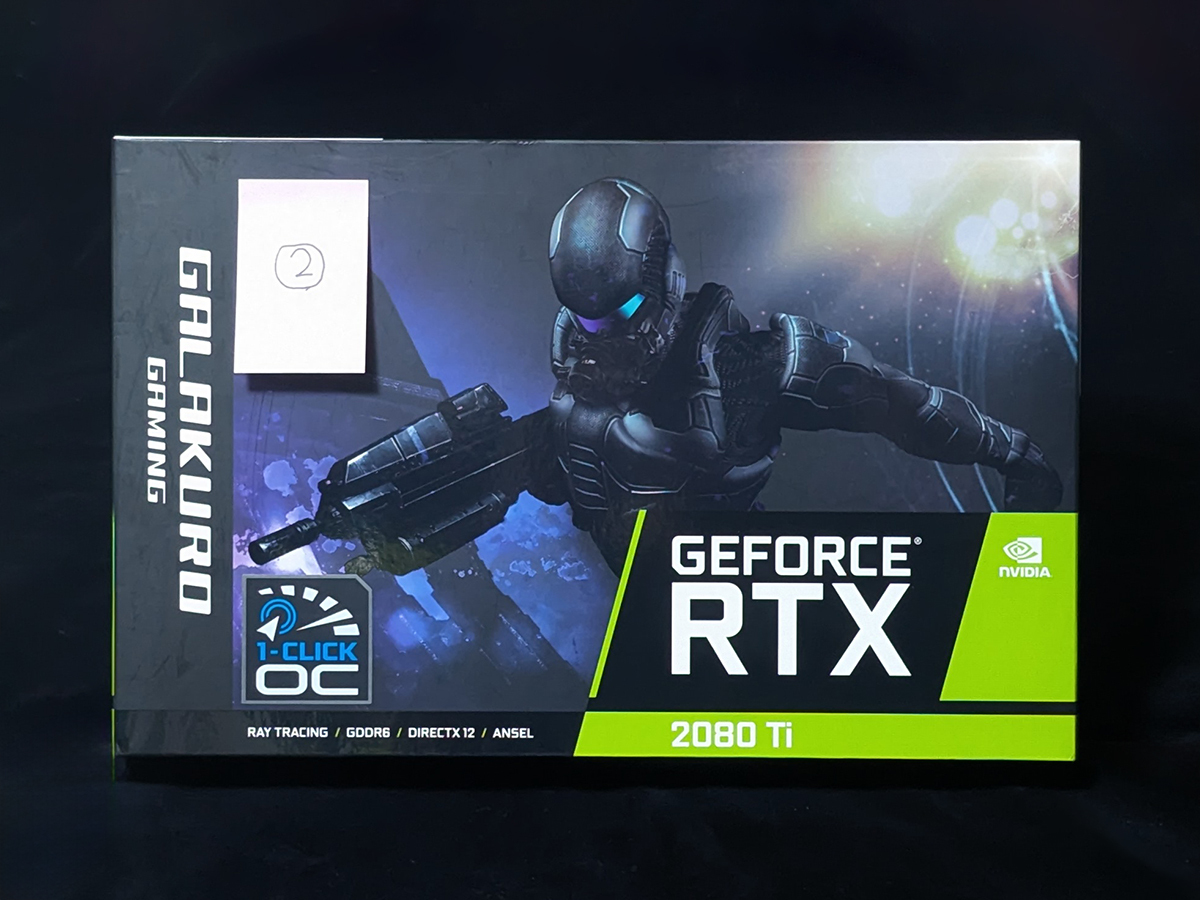 【未使用】新品未開封 RTX 2080 Ti グラボ 玄人志向 GALAKURO GAMINGシリーズ GG-RTX2080Ti-E11GB/TP Nvidia Geforce ②の落札情報 ...
