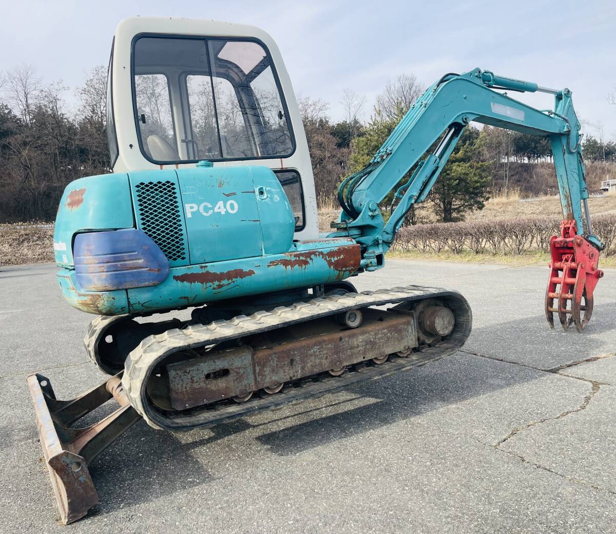 【傷や汚れあり】★長野県発 ★コマツ 油圧ショベル PC40-7 3262H★の落札情報詳細 - Yahoo!オークション落札価格検索 オークフリー