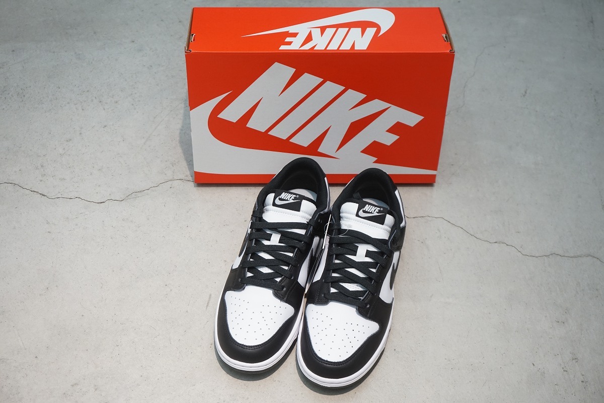 【未使用】新品 正規 NIKE ナイキ DUNK LOW RETRO ダンク ロー レトロ スニーカー パンダ DD1391-100 黒白 US9 27cm 本物120P の落札情報詳細 ...