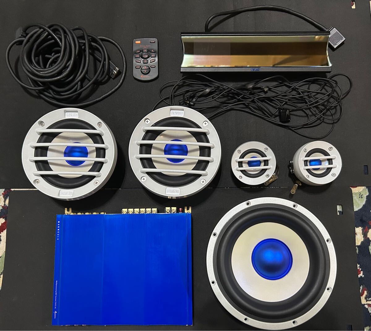 【目立った傷や汚れなし】BEWITH ビーウィズ トゥイーター ミッド ウーファー プロセッサー ミラーメディア C-50ⅢK C-130ⅢK C-180ⅢK STATE A6K MM-1DK ...