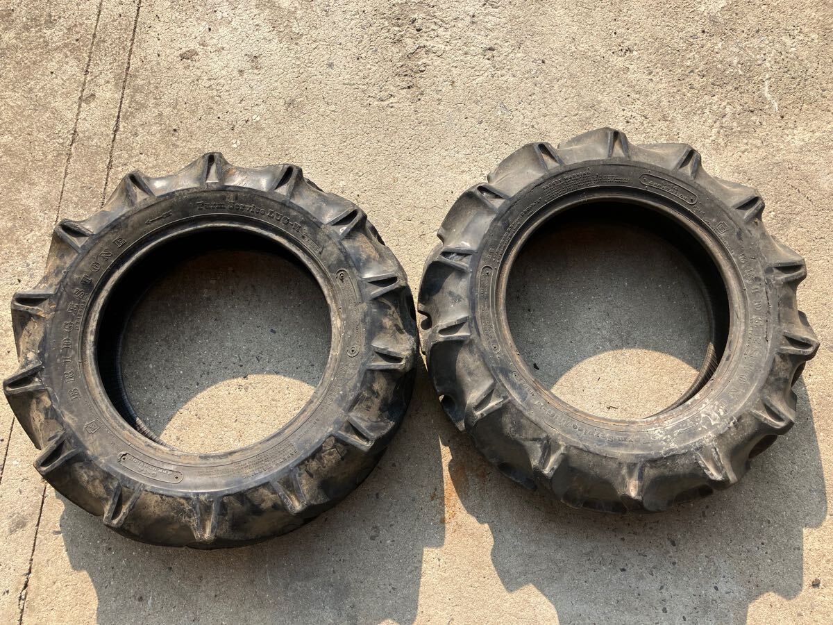 【傷や汚れあり】Y-203 トラクター 農業機械 タイヤ ブリヂストン6-14 4PR 2本 セット タイヤ 中古タイヤ ジャンクの落札情報詳細 - Yahoo!オークション落札価格検索 オークフリー