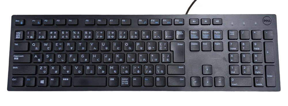【傷や汚れあり】【vaps_5】[中古]DELL デル 日本語キーボード KB216t 送込の落札情報詳細 - Yahoo!オークション落札 ...