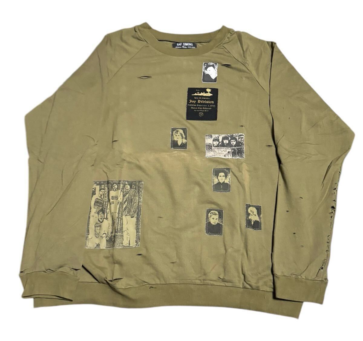 【やや傷や汚れあり】Raf Simons 01/02AW “ Riot Riot Riot ” スウェット RAF ラフ セーターの落札情報詳細 - Yahoo!オークション落札価格検索 オークフリー