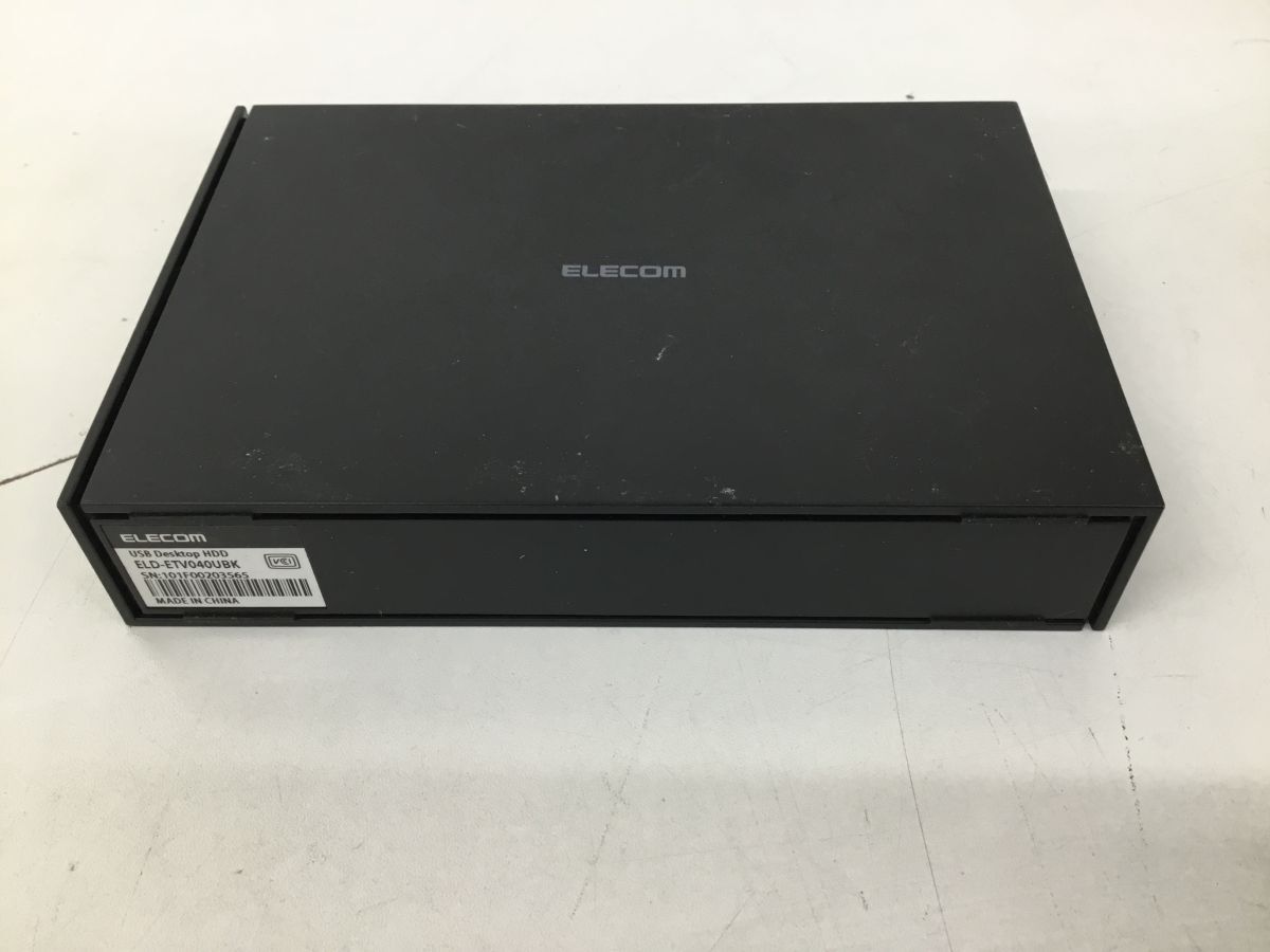 【中古】 営NA291-60 ELECOM エレコム USB Desktop HDD ELD-FTV040UBK 外付けハードディスク 専用アダプター /aの落札情報詳細 - Yahoo ...