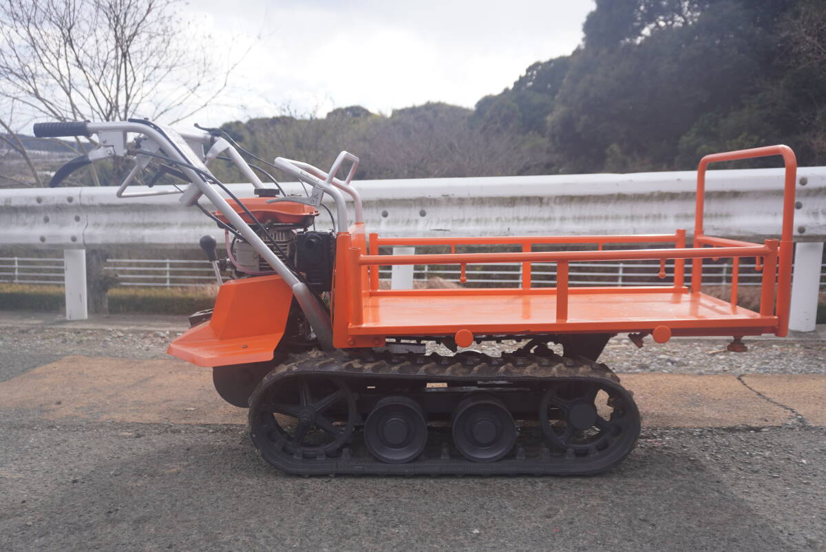 【目立った傷や汚れなし】筑水キャニコム BFP401 ピンクレディー 農用運搬車 クローラ型 手動ダンプ 最大積載量 250㎏ ガソリン 最大3.5馬力 ★静岡県湖西市発★の落札情報詳細 ...