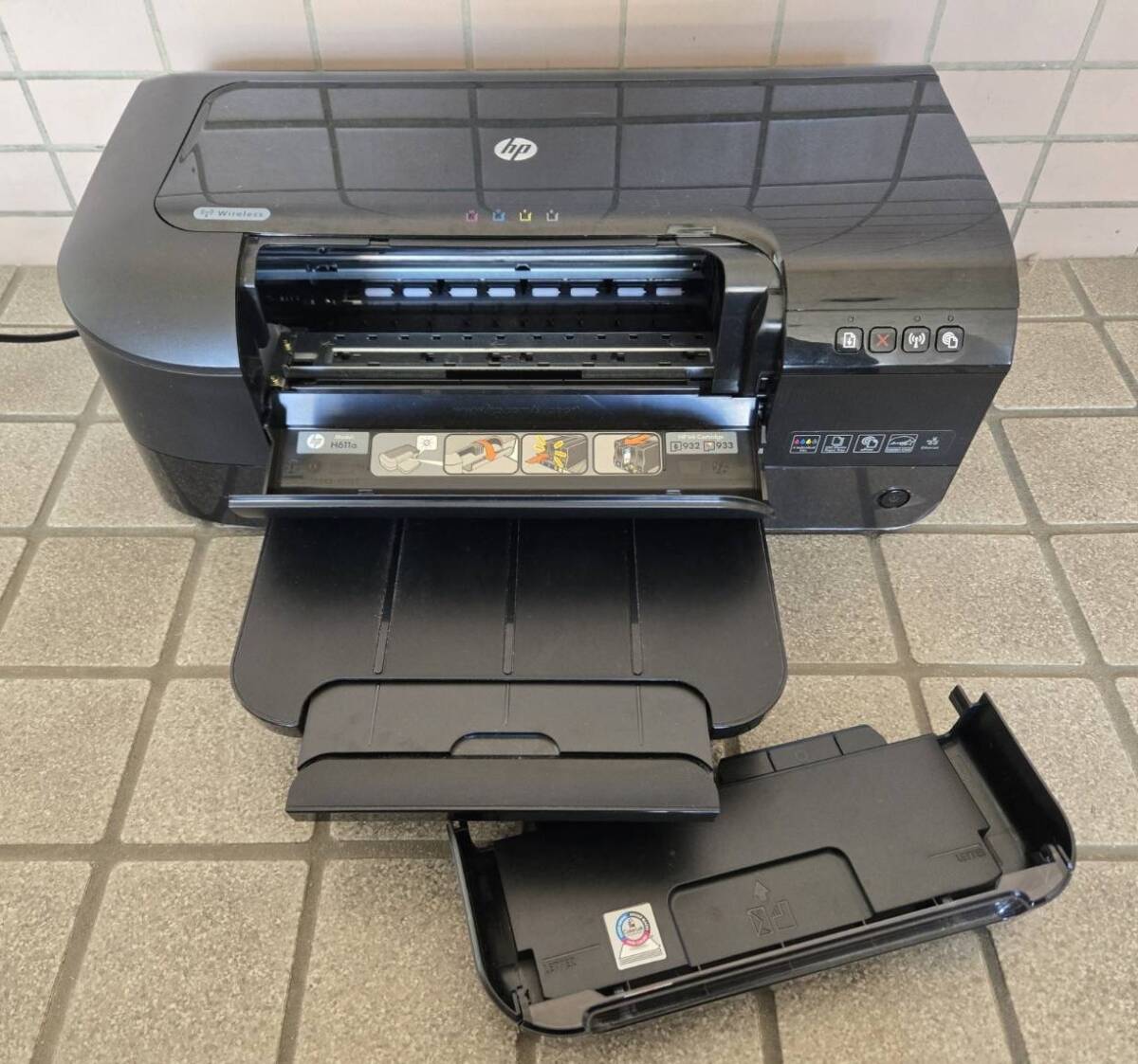 【やや傷や汚れあり】HP Officejet 6100 ePrinter インクジェット プリンター 通電のみ確認 動作未確認 中古 現状品 ...