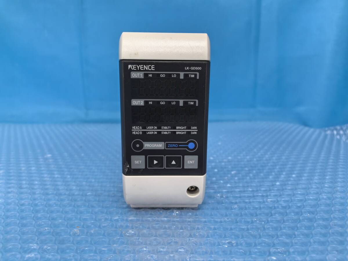 【傷や汚れあり】[JH1587] KEYENCE キーエンス LK-GD500 LK-G3000A 高速・高精度CCDレーザ変位計 表示パネル ...