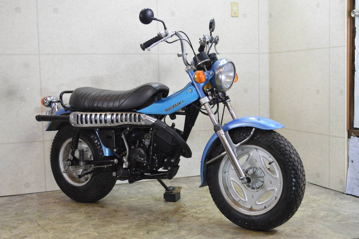 【傷や汚れあり】SUZUKI BANBAN RV125 バンバン125 RV125 希少旧車 2スト ）検索 バンバン50 90 ハスラー ...